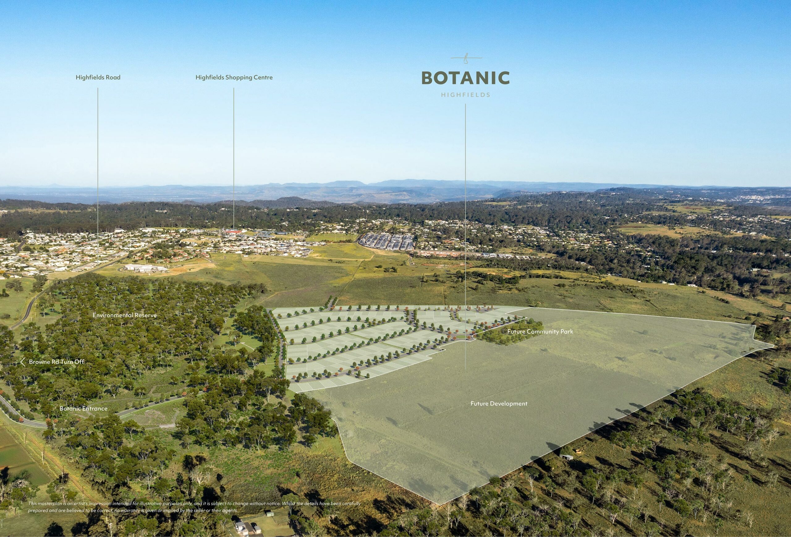 Botanic Highfields | New Land Release Toowoomba